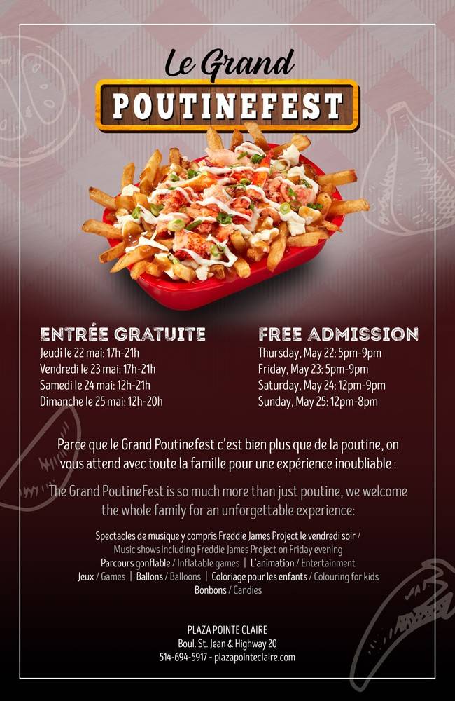 PoutineFest 2025 - Plaza Pointe-Claire